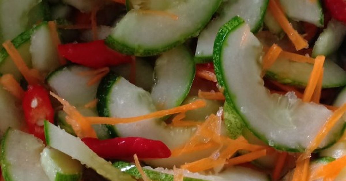 Resep Asinan Timun oleh Xiang Dewi - Cookpad