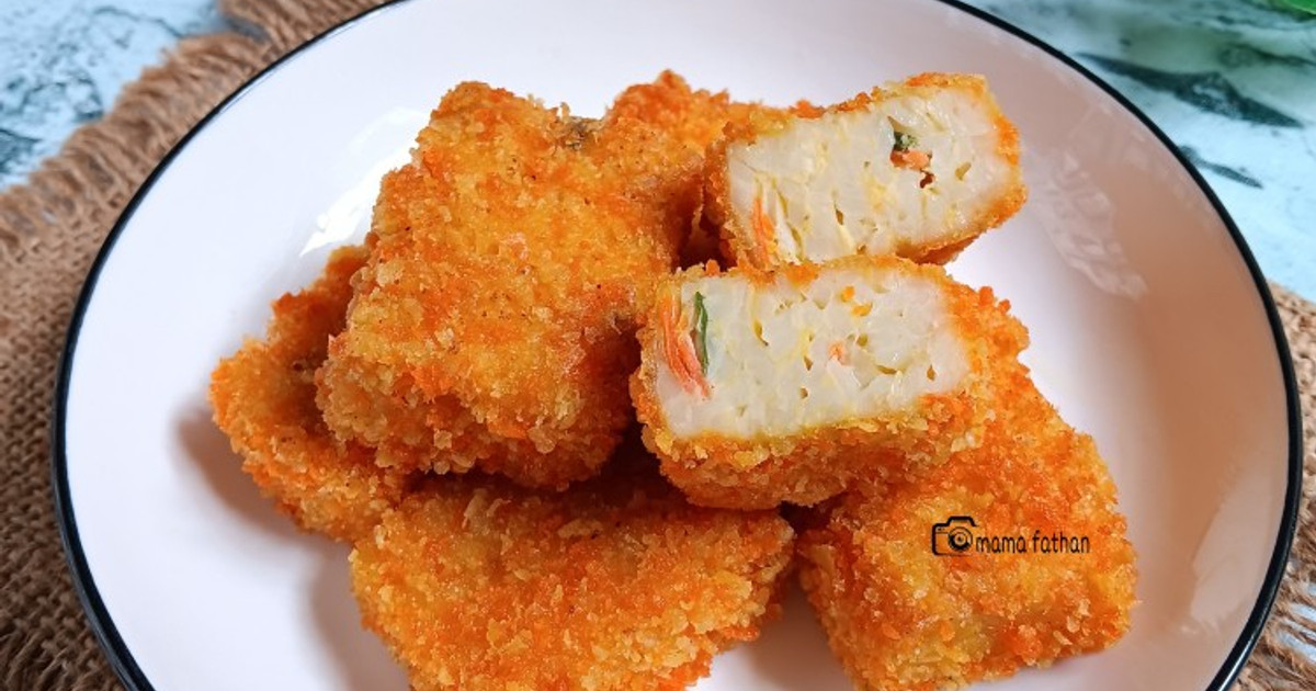 Resep Nugget Mie oleh Mama fathan - Cookpad