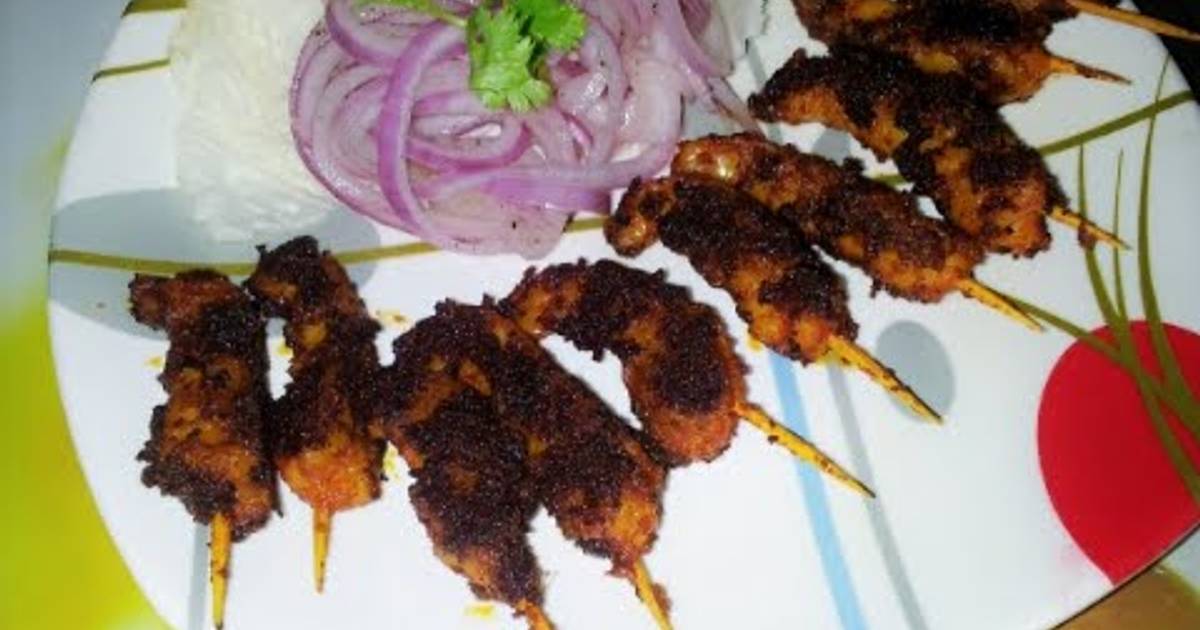 PRAWNS LOLLIPOP Recipe by febinanoushad - Cookpad