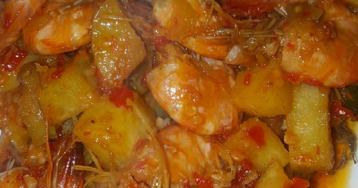 Resep Sambal goreng kentang udang oleh fonni oktaviana - Cookpad