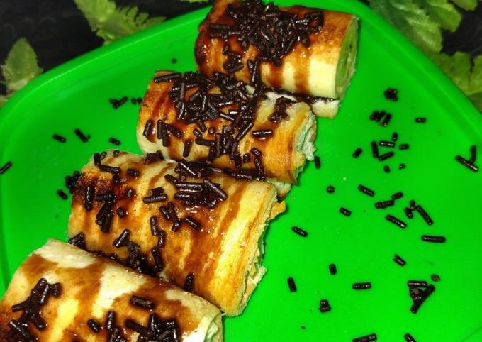 Resep Roti bakar isi pisang oleh Cheylvia - Cookpad