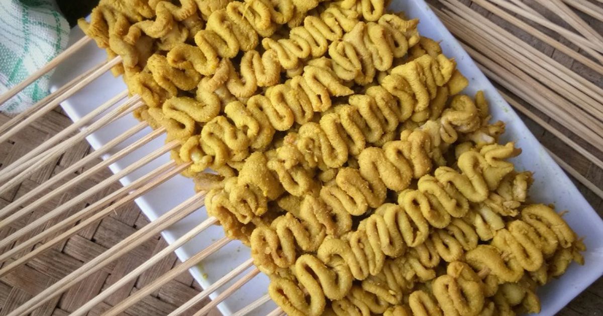 Resep Sate Usus Bumbu Kuning oleh Nia Syifa - Cookpad