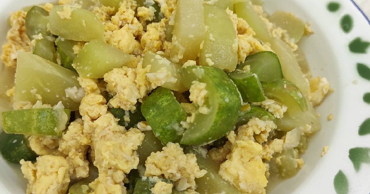 Resep Tumis Timun Labu Siam Telur oleh Mamawok - Cookpad