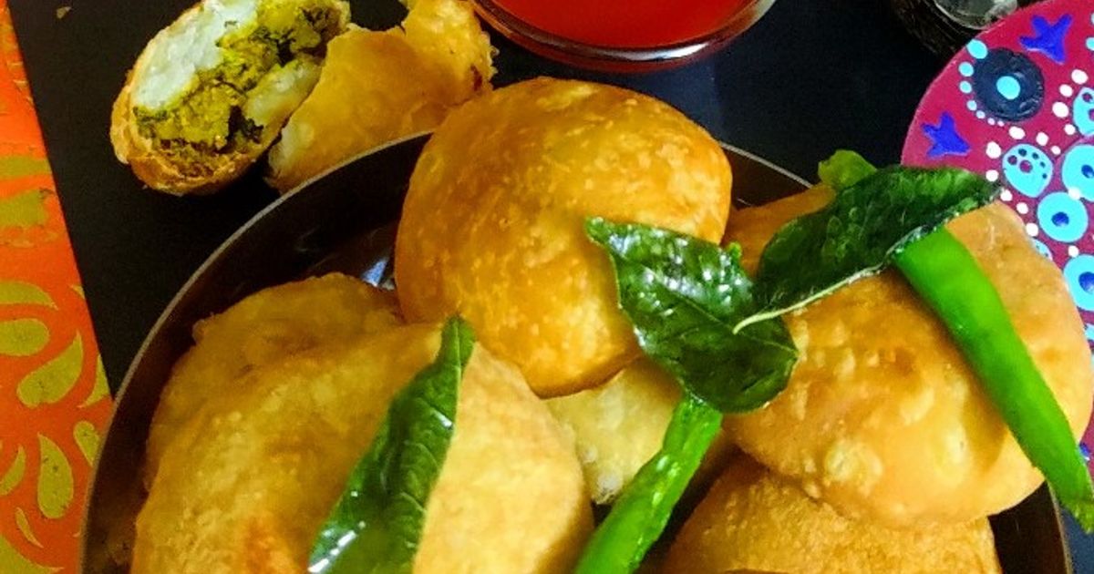 Lilva Beans Kachoris Recipe by Suchitra S(Radhika S) - Cookpad