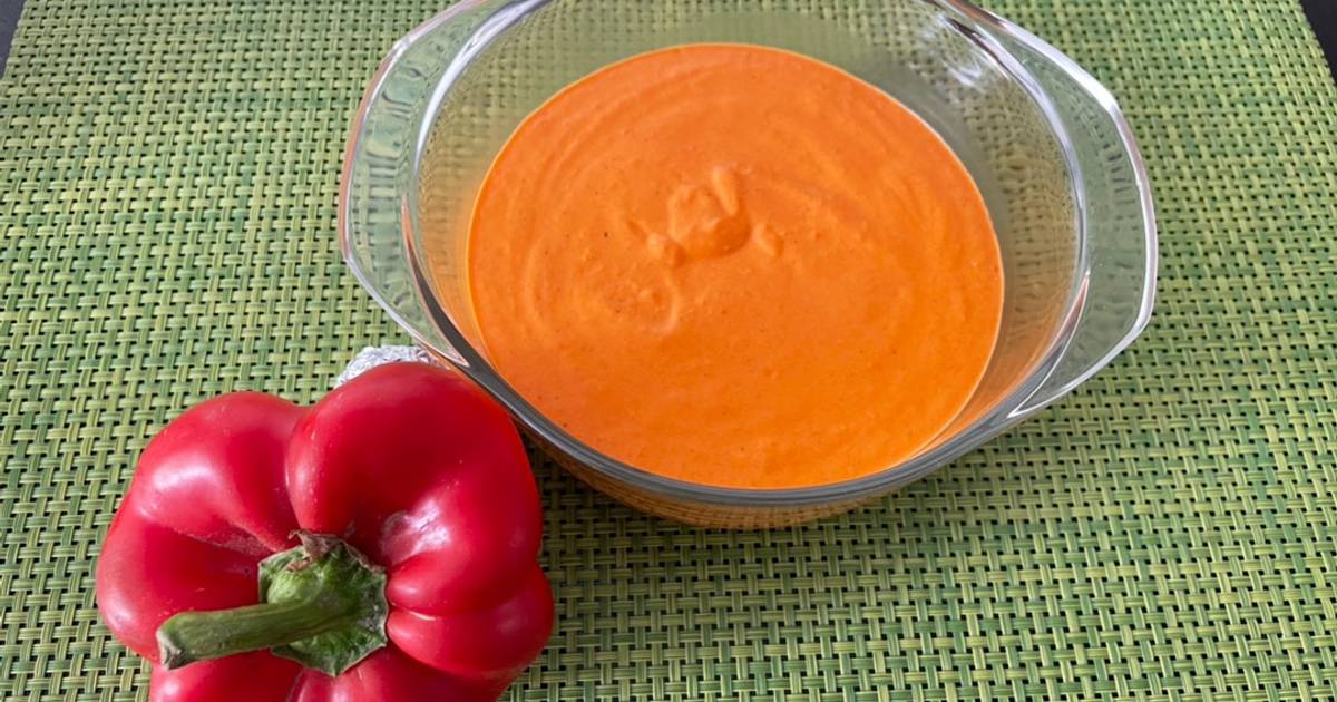 Crema de rocoto y pimiento Receta de romagalagarza- Cookpad