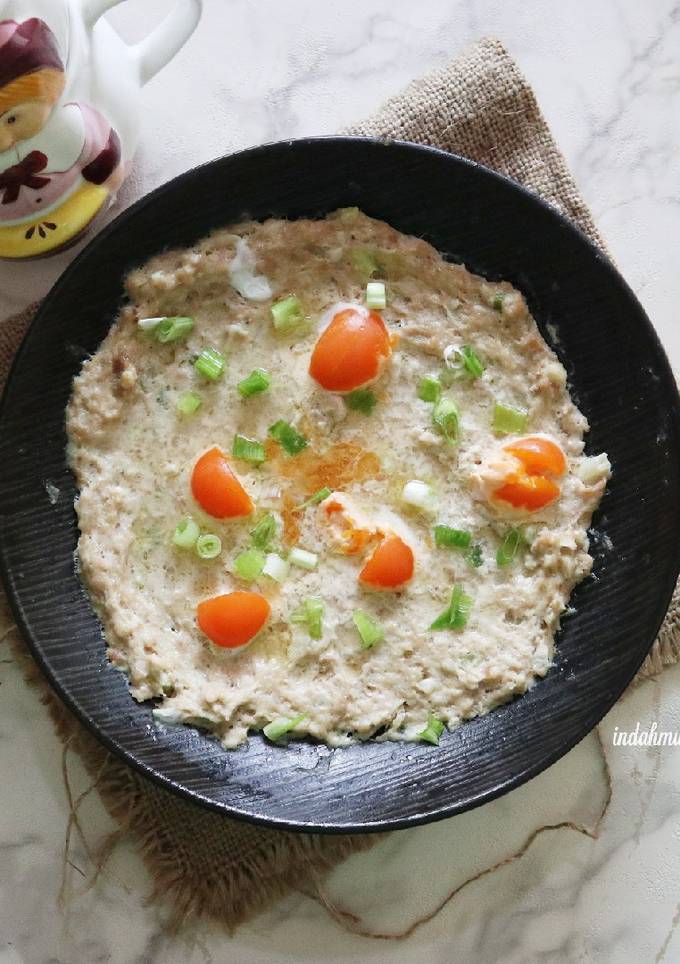 Resep Tim daging giling + telur asin oleh Indah Mulia - Cookpad