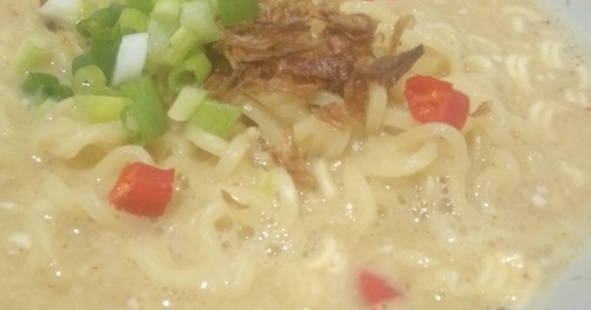 Resep Indomie kari ayam Ramen oleh Ny. Andika II - Cookpad