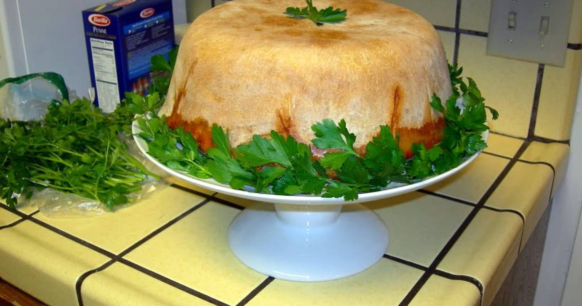 Timpano (Timballo) Recipe by MatrixNSS - Cookpad