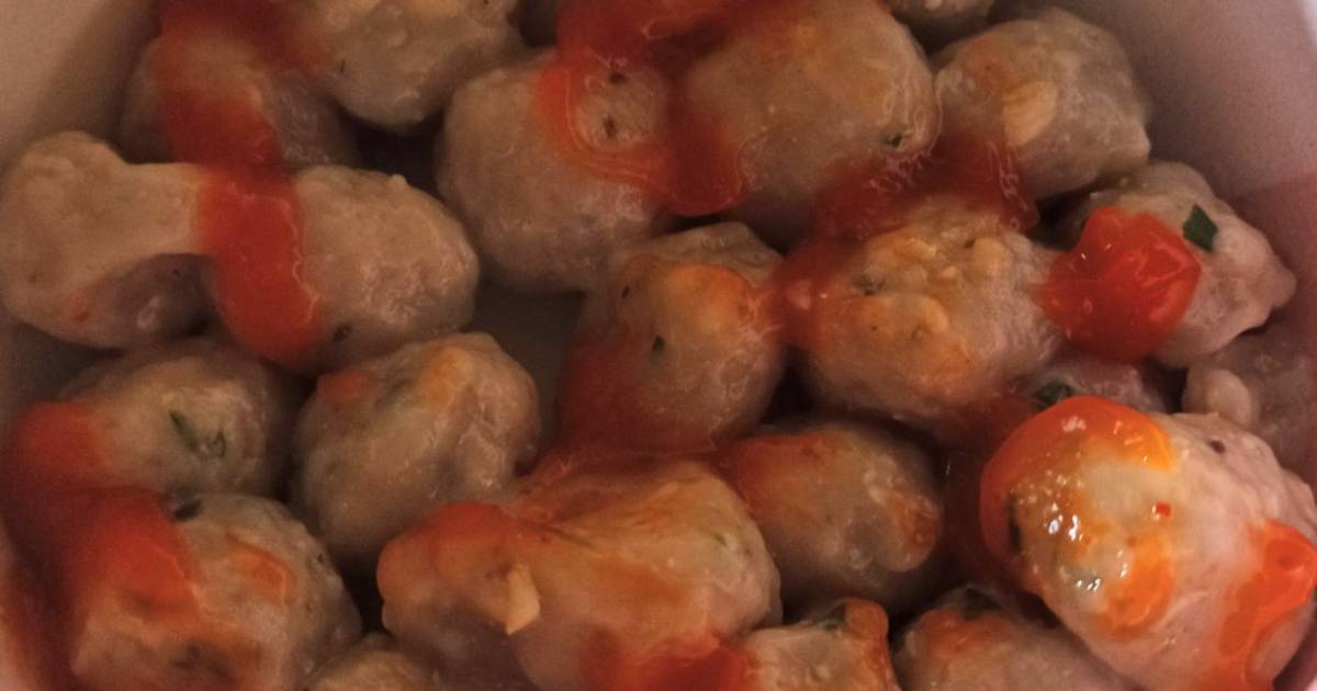 Resep Pentol cilok ayam oleh Defila - Cookpad