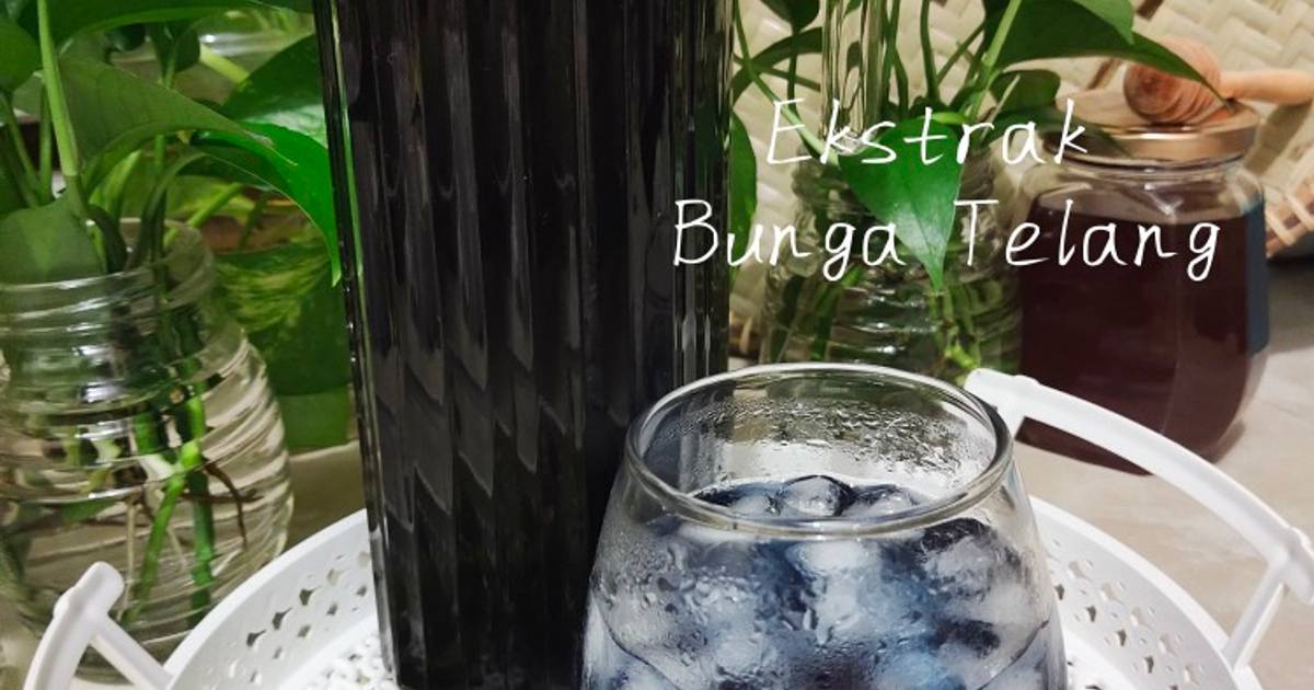137 resep ekstrak bunga telang enak dan mudah - Cookpad