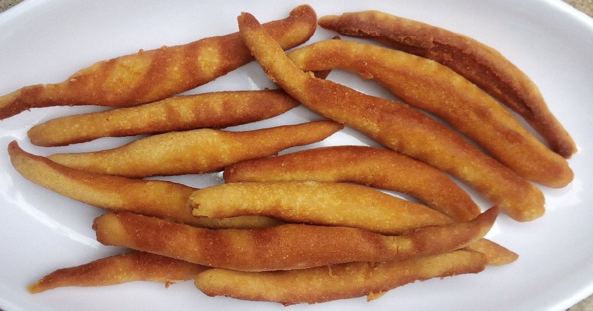 Cassava Stick (Sandan Ba'are) Recipe by Khadija Abdullahi - Cookpad