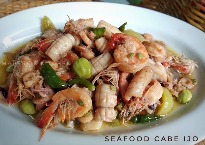 Resep Seafood Cabe Ijo oleh Dewi Ratnasari - Cookpad