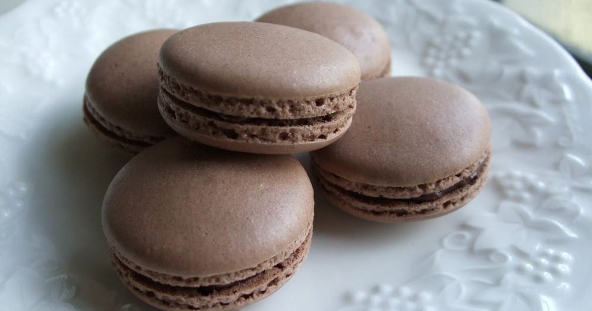 My Favorite Macarons (Chocolate) Recipe By Cookpad.Japan