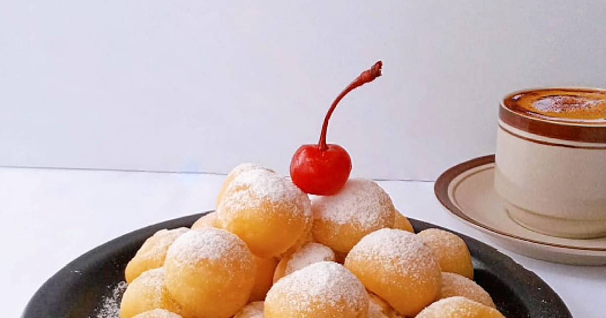 Resep Chapssal (Donat Ketan Korea) oleh Nay's Kitchen - Cookpad