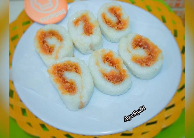 Resep Ketan Gulung Unti Kelapa oleh Ayu_Syafri - Cookpad