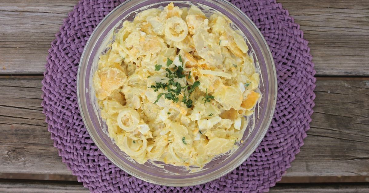 13 receitas fáceis e saborosas de salada de batata com azeite por ...