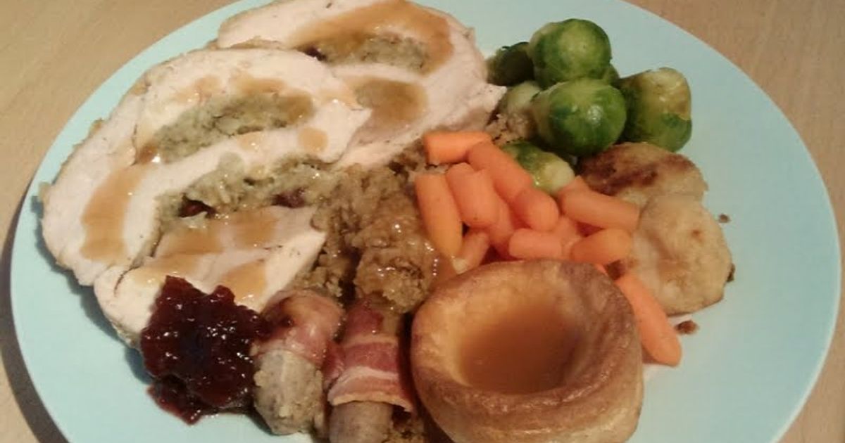 Vickys Turducken Roulade (Three Bird Roast) Gf Df Ef Sf Nf Recipe By ...