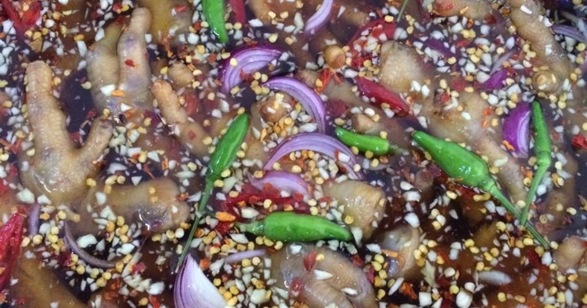 Cách Làm Món Chân Gà Ngâm Nước Mắm của Tình Em Miền Tây TV - Cookpad