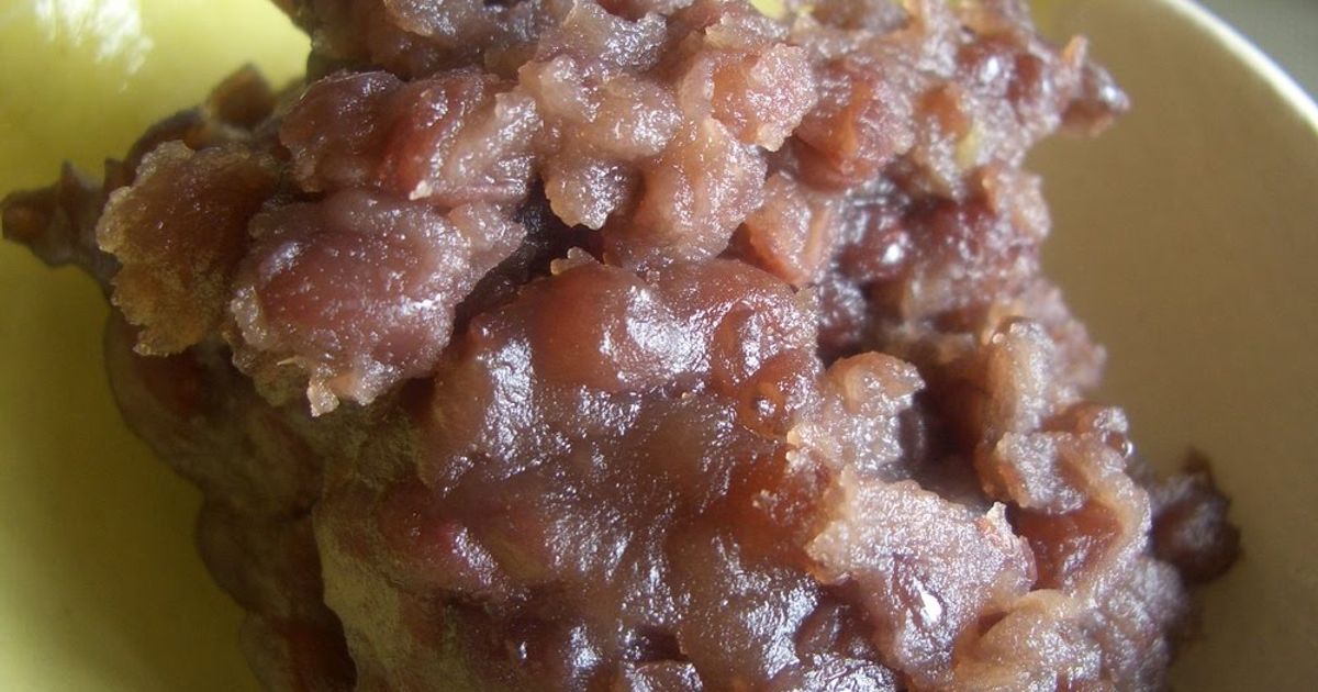 Tsubushi An (Sweet Simmered Azuki Beans) Recipe By Cookpad.Japan