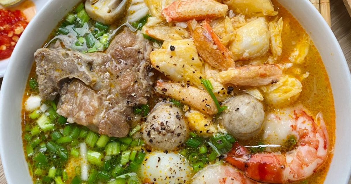 Banh Canh Cua (Vietnamese Crab Tapioca Noodle Soup) Recipe By Hoàng Ngọc