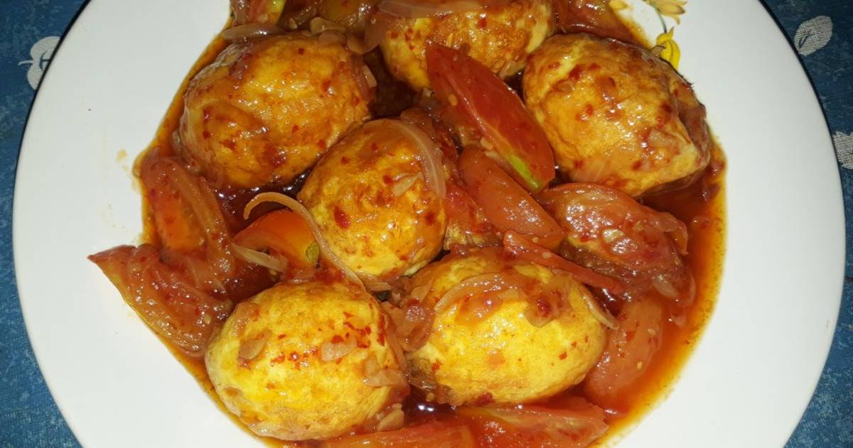 5.558 resep telur balado enak dan sederhana - Cookpad
