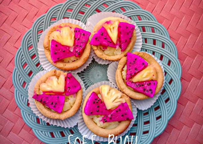 Resep Soes Buah oleh Fara Saskia - Cookpad