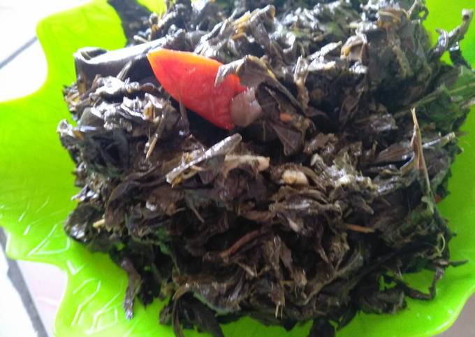 Resep Tumis Daun Singkong Oleh Cook Dad Cookpad