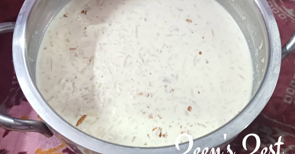 Powdered Rice Kheer Recipe by ZMA - Cookpad