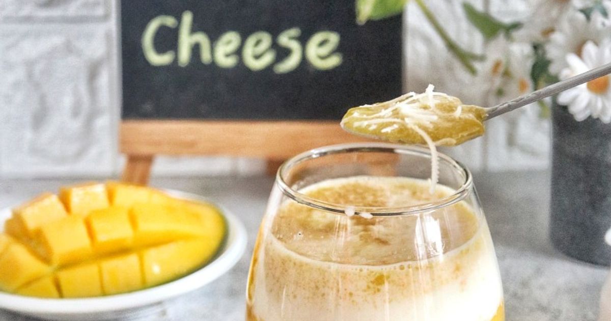 Resep Mango Milk Cheese, Cuma 4 Bahan !!! oleh Frielingga Sit - Cookpad