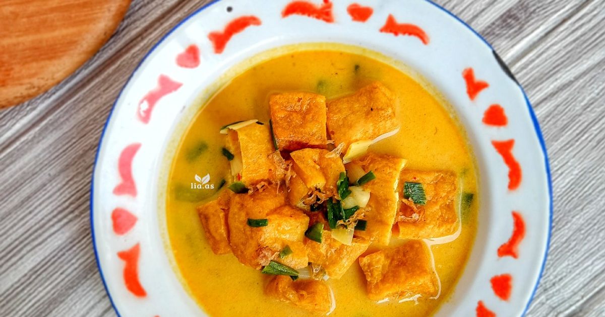 Resep Kare Tahu Gembos oleh Lia Ariani - Cookpad