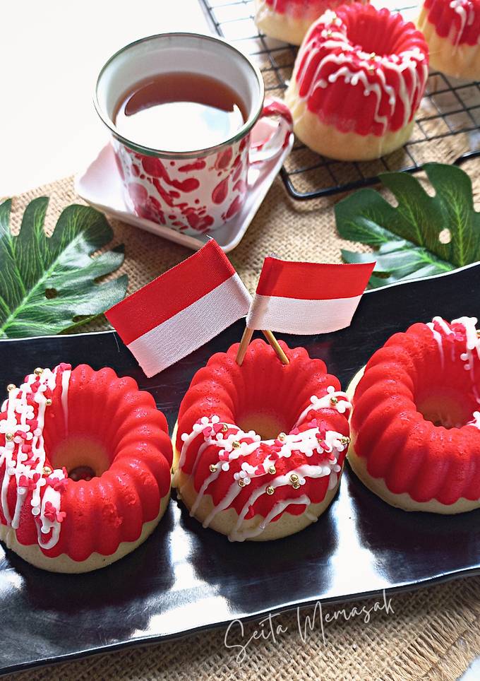 Resep Bolu Merah Putih oleh Setia Memasak - Cookpad