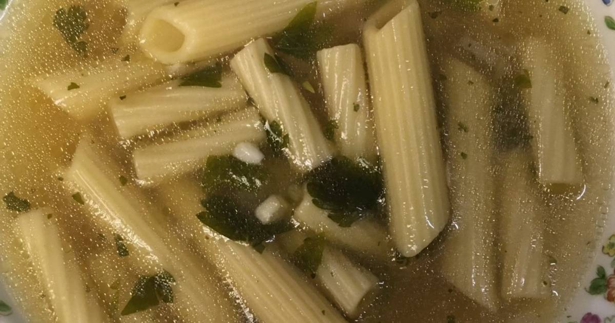 Sopa de pasta - 3.156 recetas caseras- Cookpad