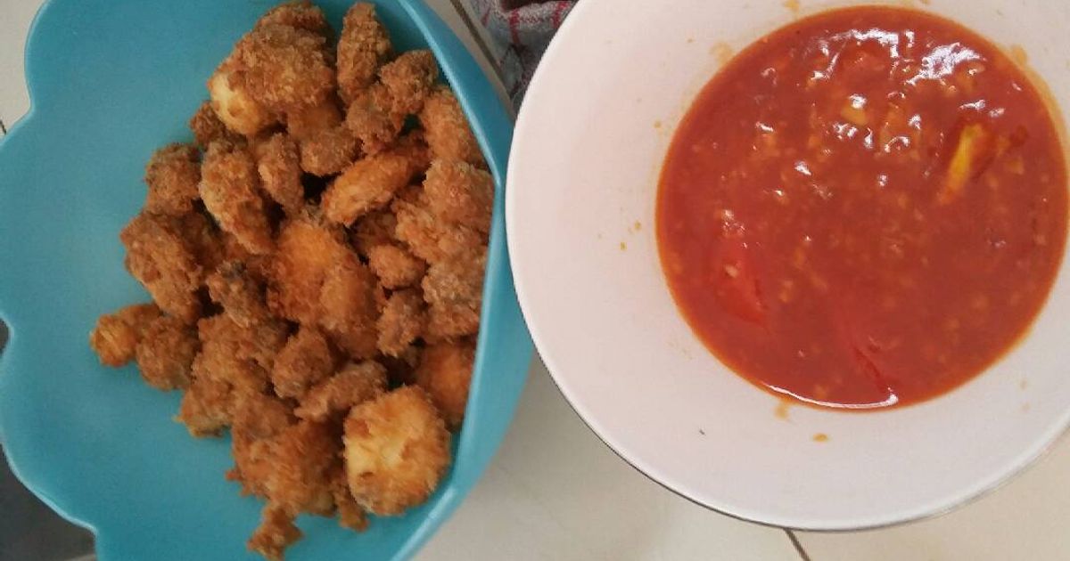 Resep Telor Ikan Setan Sauce Asam Manis oleh Trisna Dana - Cookpad