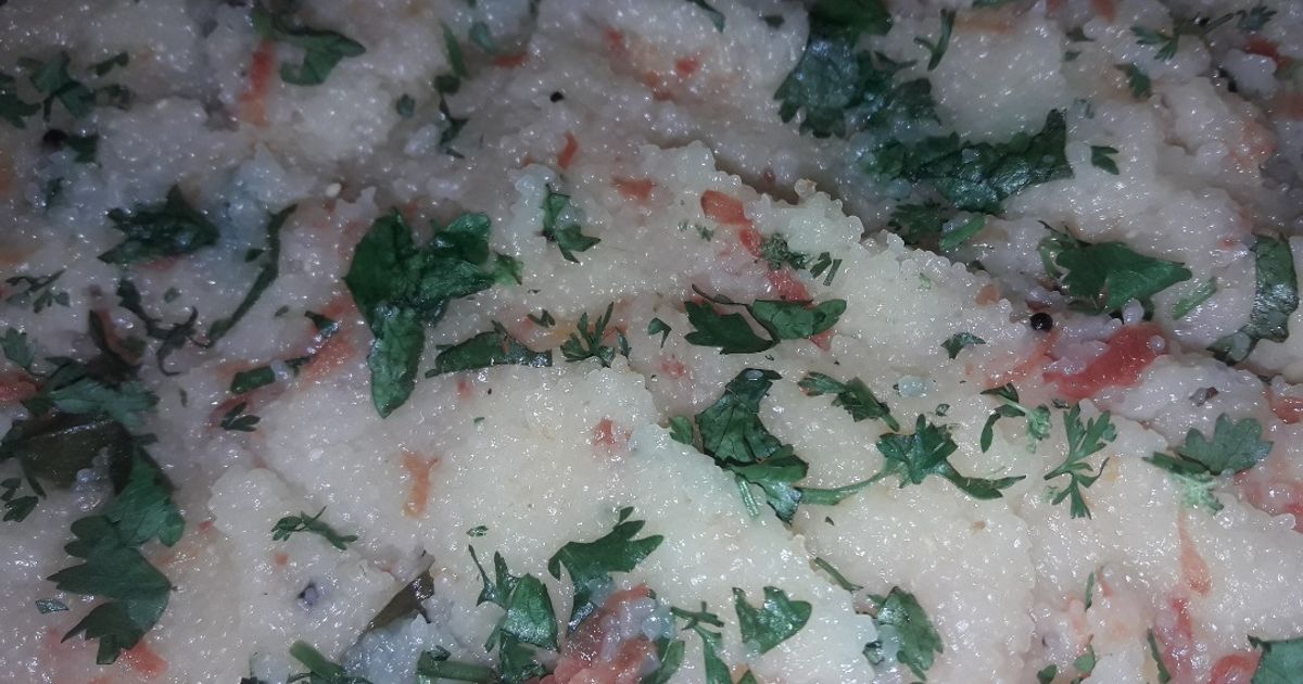 Vegetable Semolina (Rava/Suji) Upma Recipe by Raji Chandrashekar - Cookpad