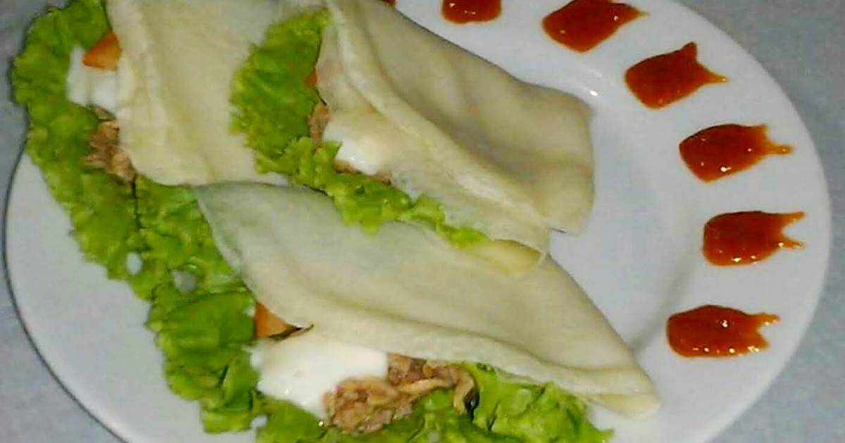 Resep Crepes Tuna Mayo oleh Erna Risnawati - Cookpad