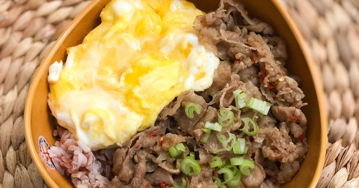 Resep Beef Sambal Bawang Rice Bowl oleh Evani Valencia - Cookpad