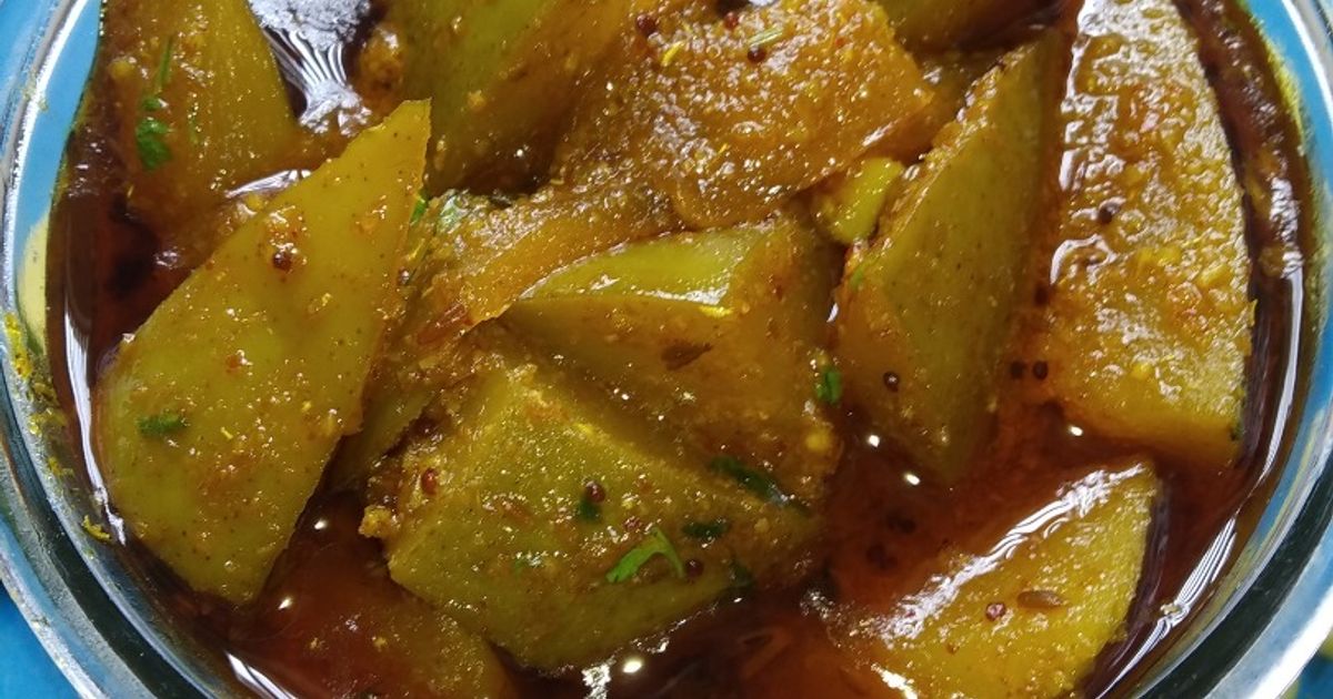 Raw Mango Sabji Recipe by Deveshri Bagul - Cookpad