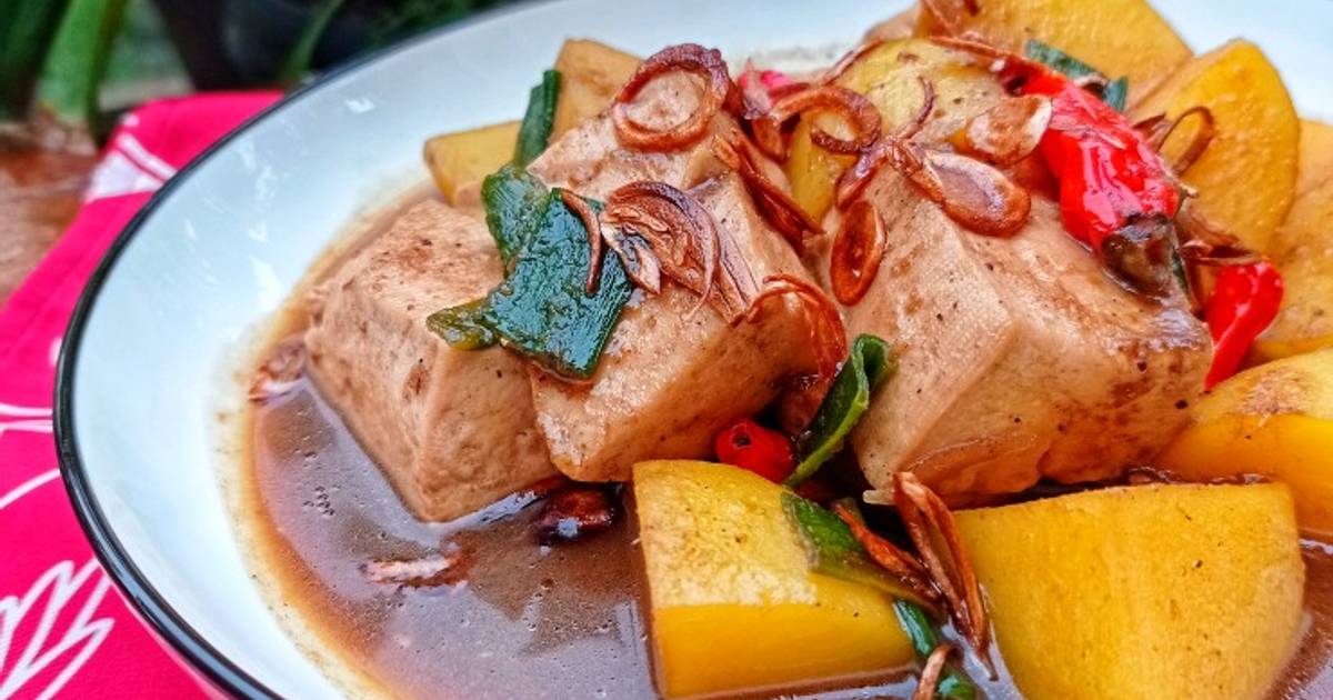 Resep Semur Tahu Kentang oleh Mama Nia - Cookpad
