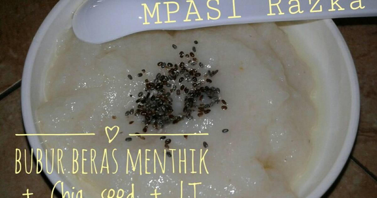 21 resep menu tunggal bubur beras enak dan mudah - Cookpad