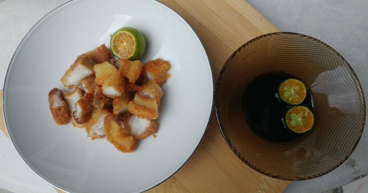 Resep Deep fried tuna tendon oleh Applebondie - Cookpad