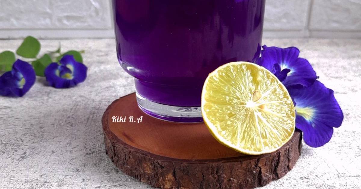 Resep Teh Telang Nipis oleh Dapur Amalia Rizki - Cookpad