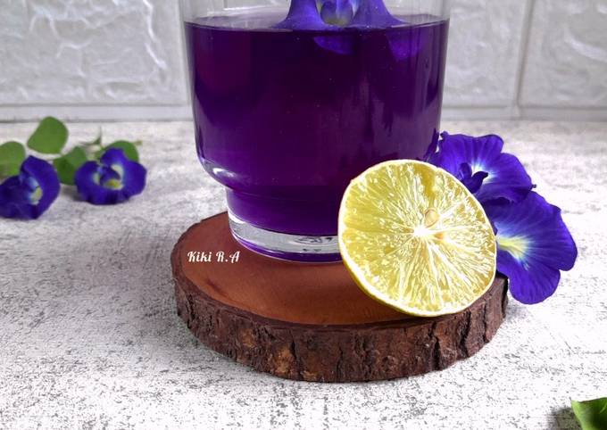 Resep Teh Telang Nipis oleh Dapur Amalia Rizki - Cookpad