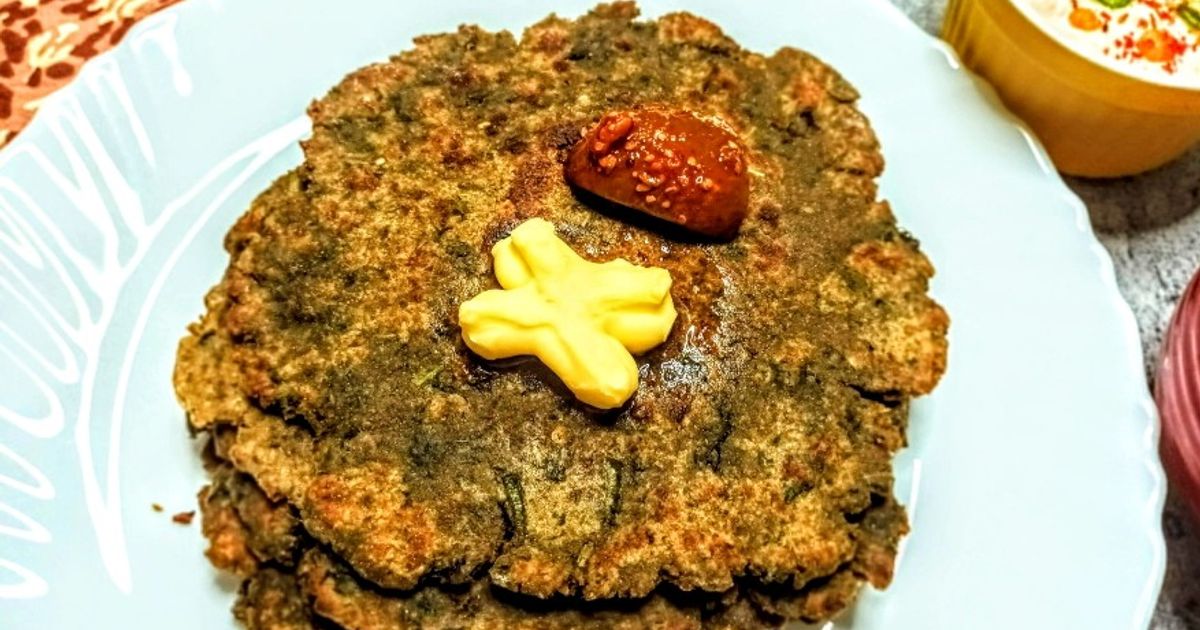 Buckwheat And Raw Banana Flour Hariyali Paratha Recipe by Rajni - Cookpad