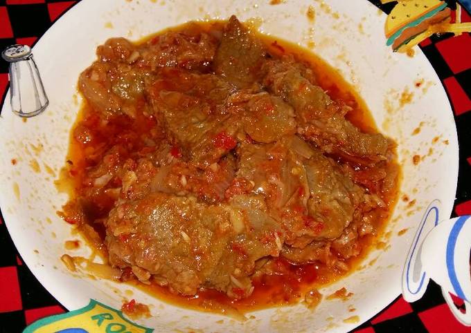 Resep Daging Balado Sederhana oleh Vellasia Anggraini Kusuma - Cookpad