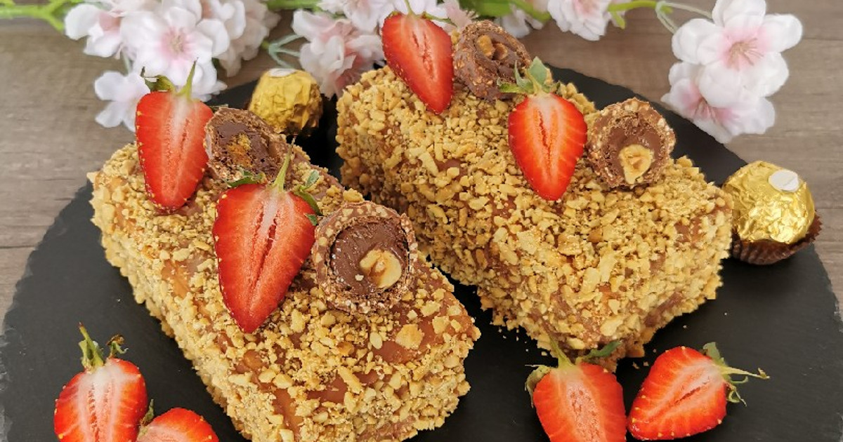 Ferrero Rocher Szelet | Bea.Trix. receptje - Cookpad receptek