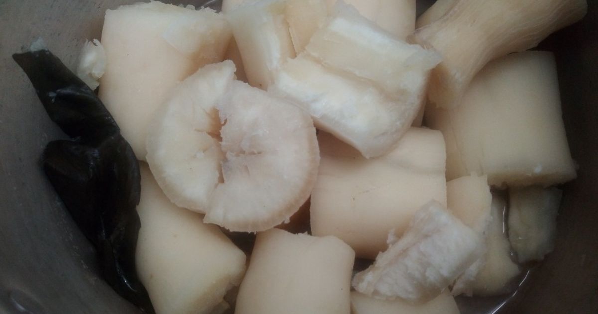 Resep singkong rebus rumahan enak dan mudah - Cookpad