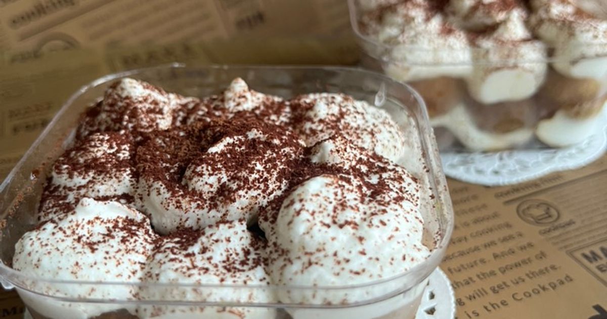 Resep Tiramisu Mini Box oleh Dewi Dapur - Cookpad