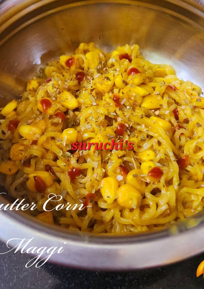 Butter Corn Maggi Recipe by Suruchi (Dr. Ruchi Sharma) - Cookpad