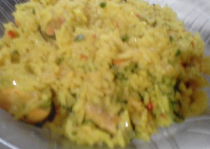 Arroz con mariscos Receta de Mariana Palomeque - Cookpad