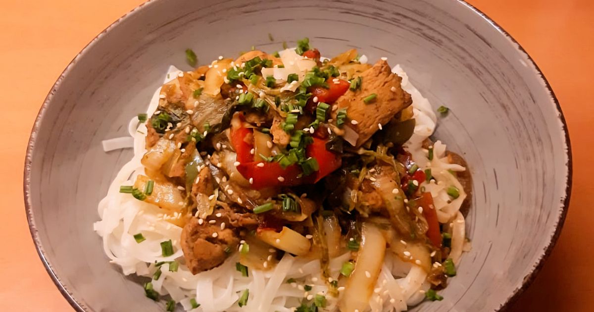 κοτόπουλο με λαχανικά και Wasabi C&G Συνταγή από τον/την Costas ...